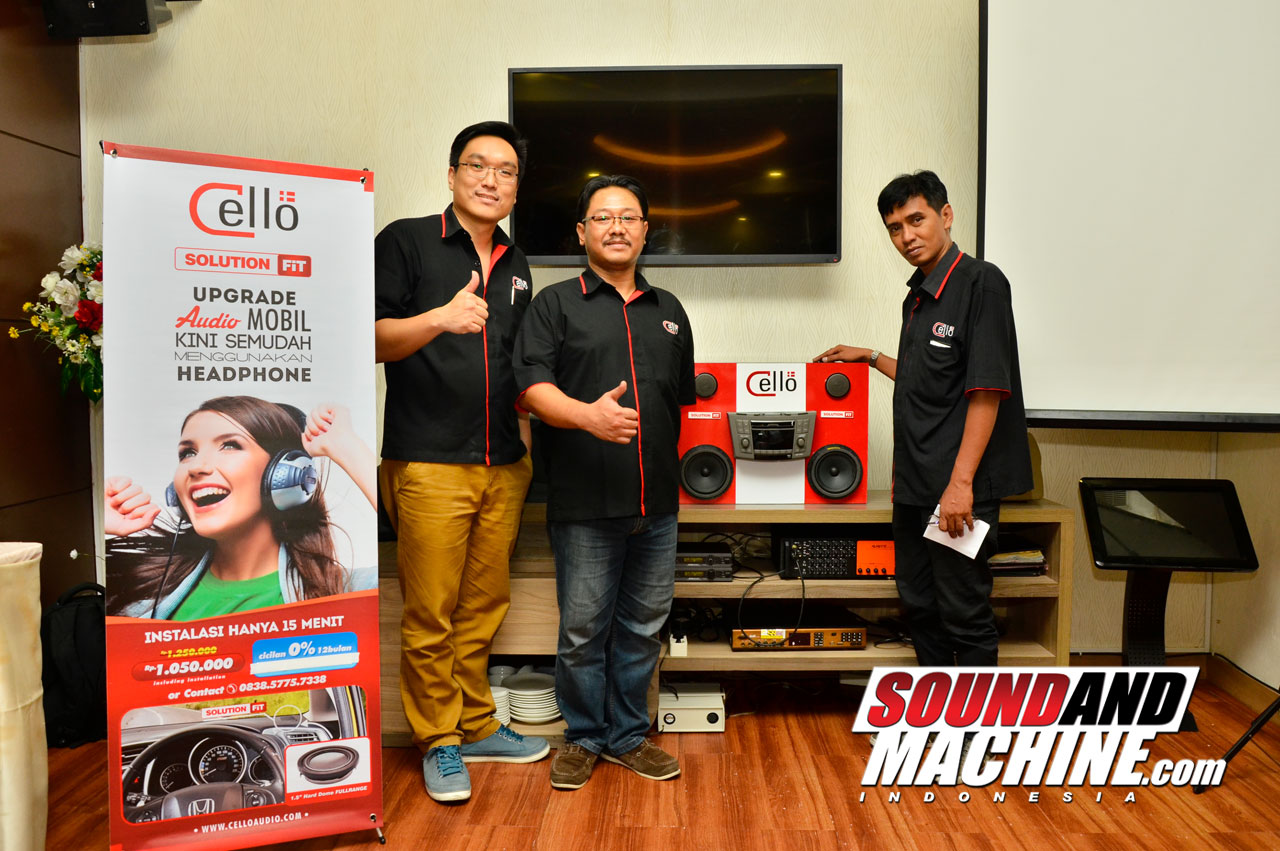 PRODUK AUDIO MOBIL CELLO HADIRKAN SPEAKER SOLUTION FIT